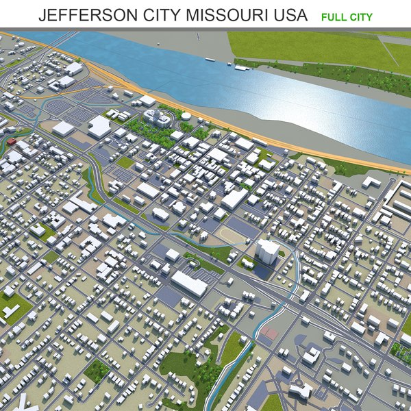 3D Jefferson Models | TurboSquid