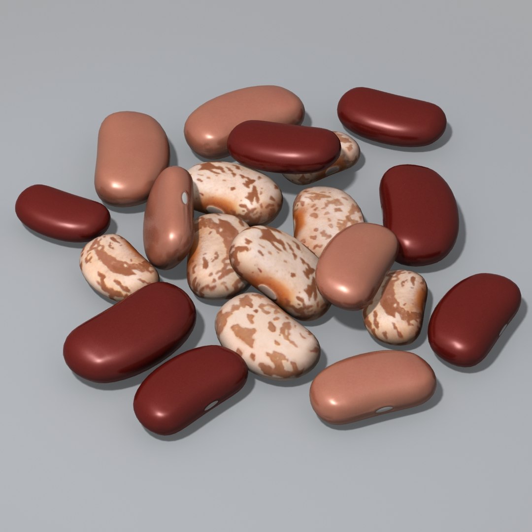 Mixed Beans 3d Max