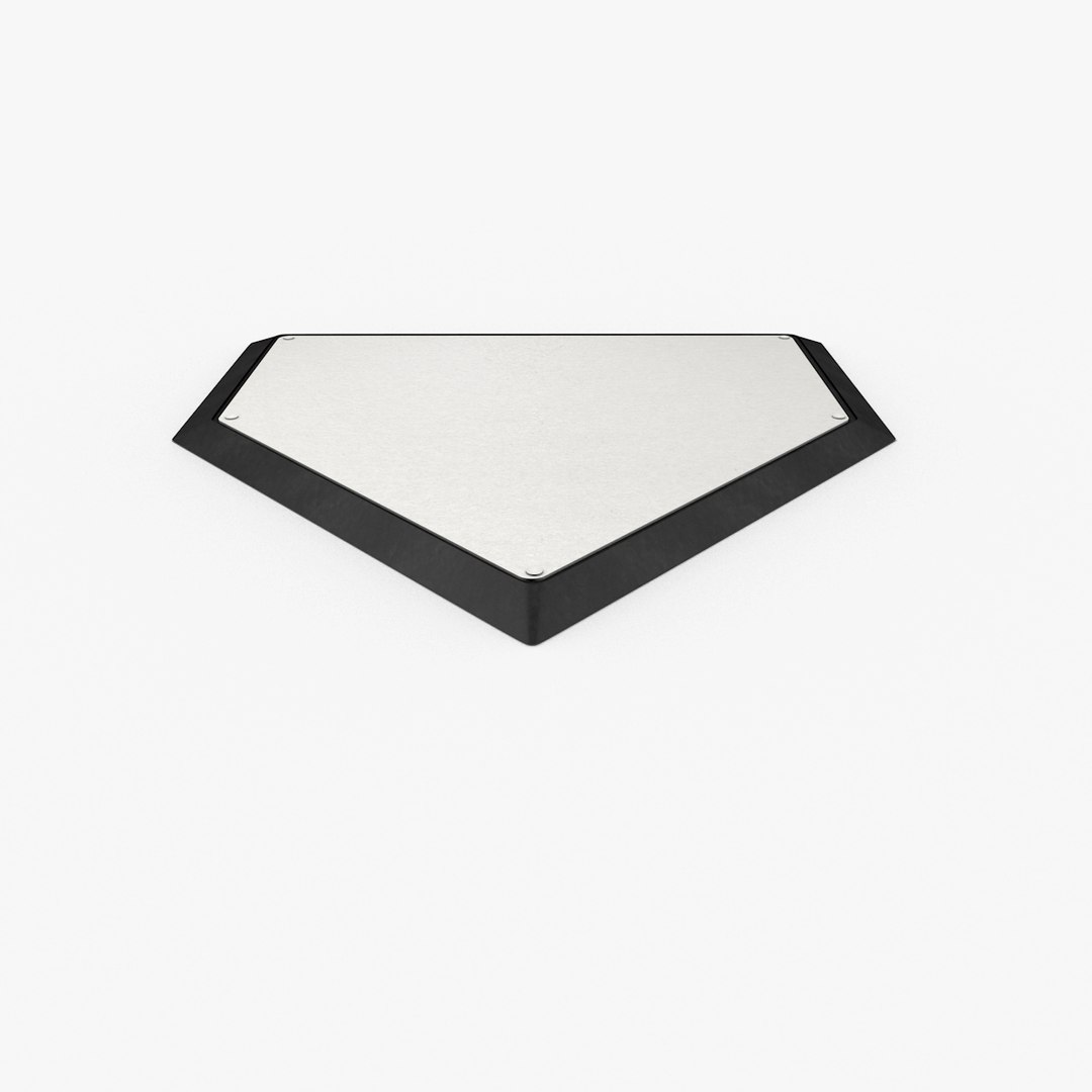 Baseball Base Home Plate 3ds