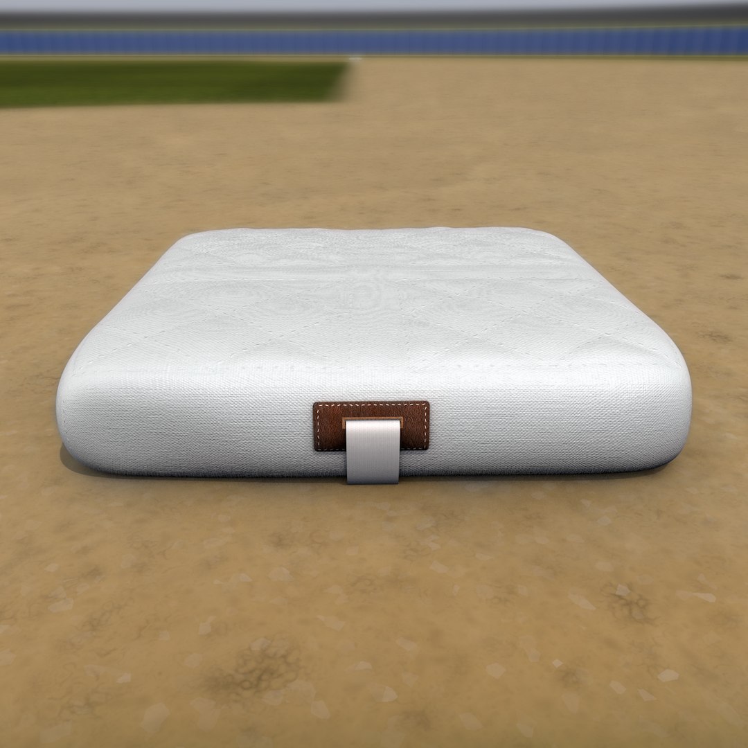 Baseball Base Home Plate 3ds