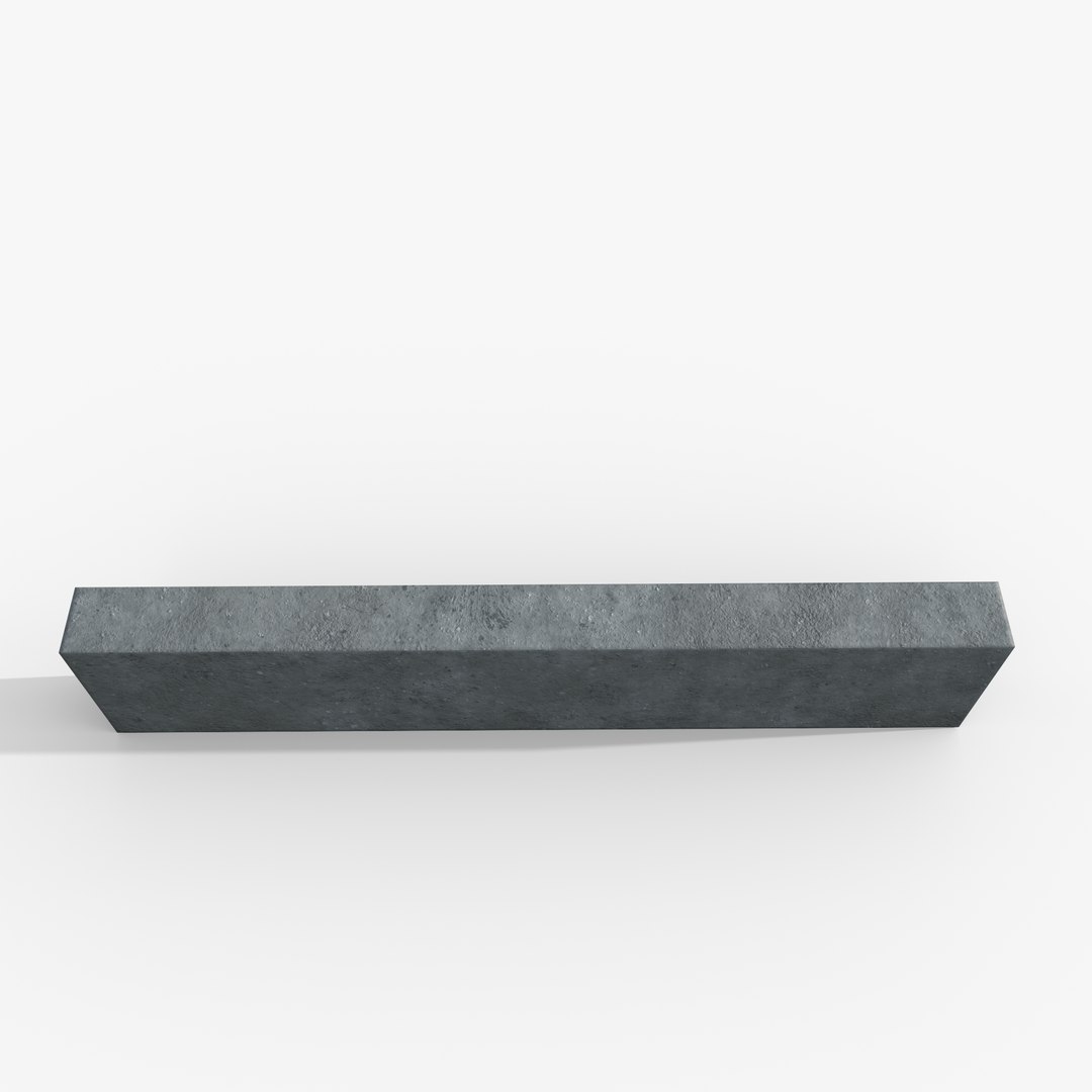 Free Border 1000x200x80 3D Model - TurboSquid 2191289