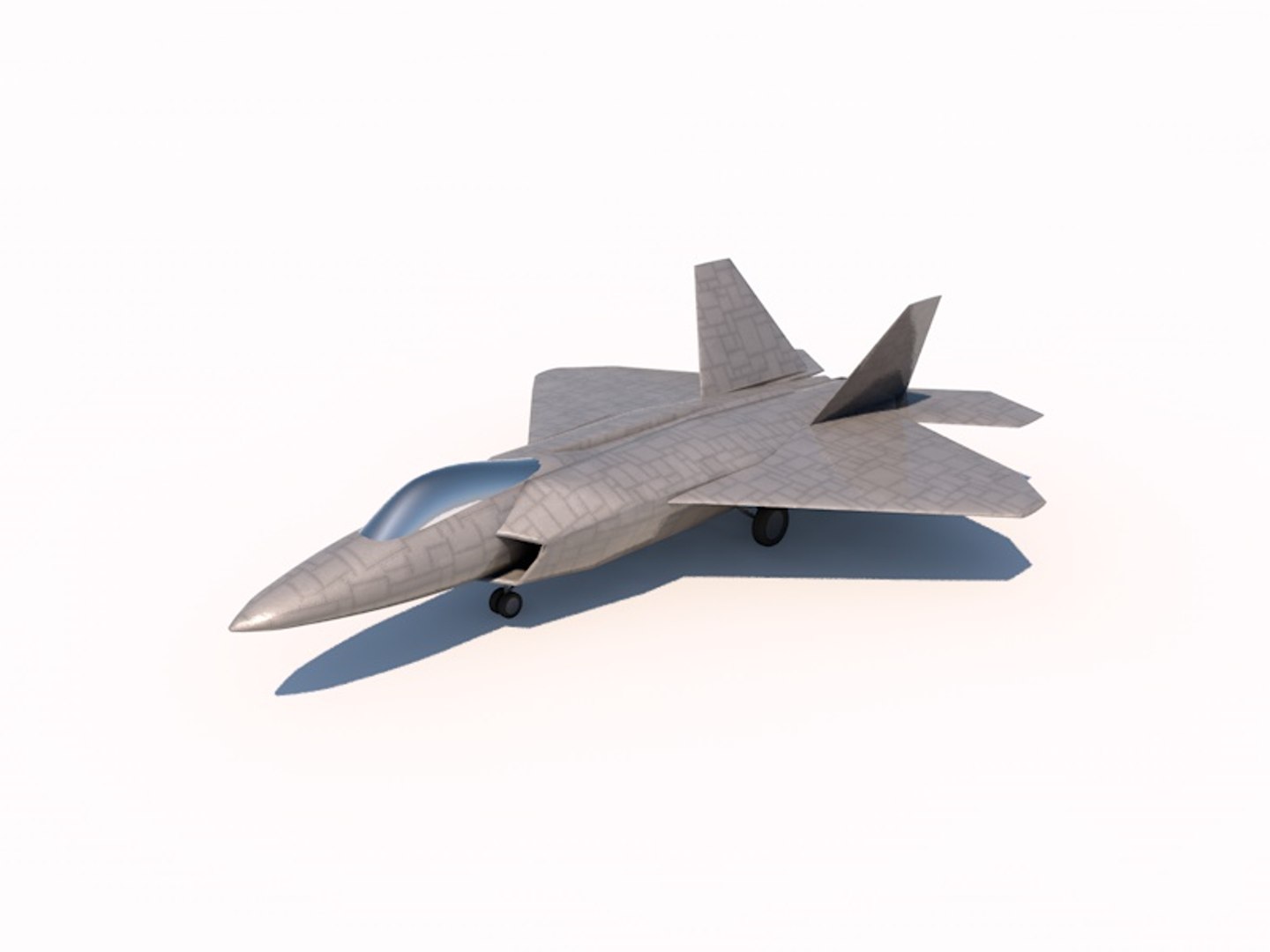 Lockheed Martin F-22 Raptor 3d C4d