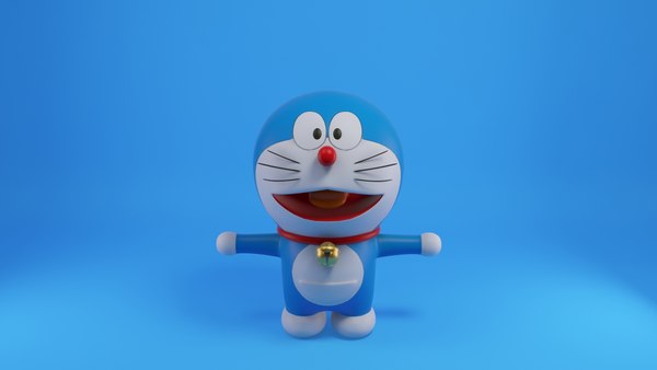 Doraemon 3D Models for Download | TurboSquid