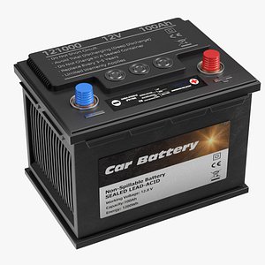 Vehicle Battery 3D Models for Download | TurboSquid
