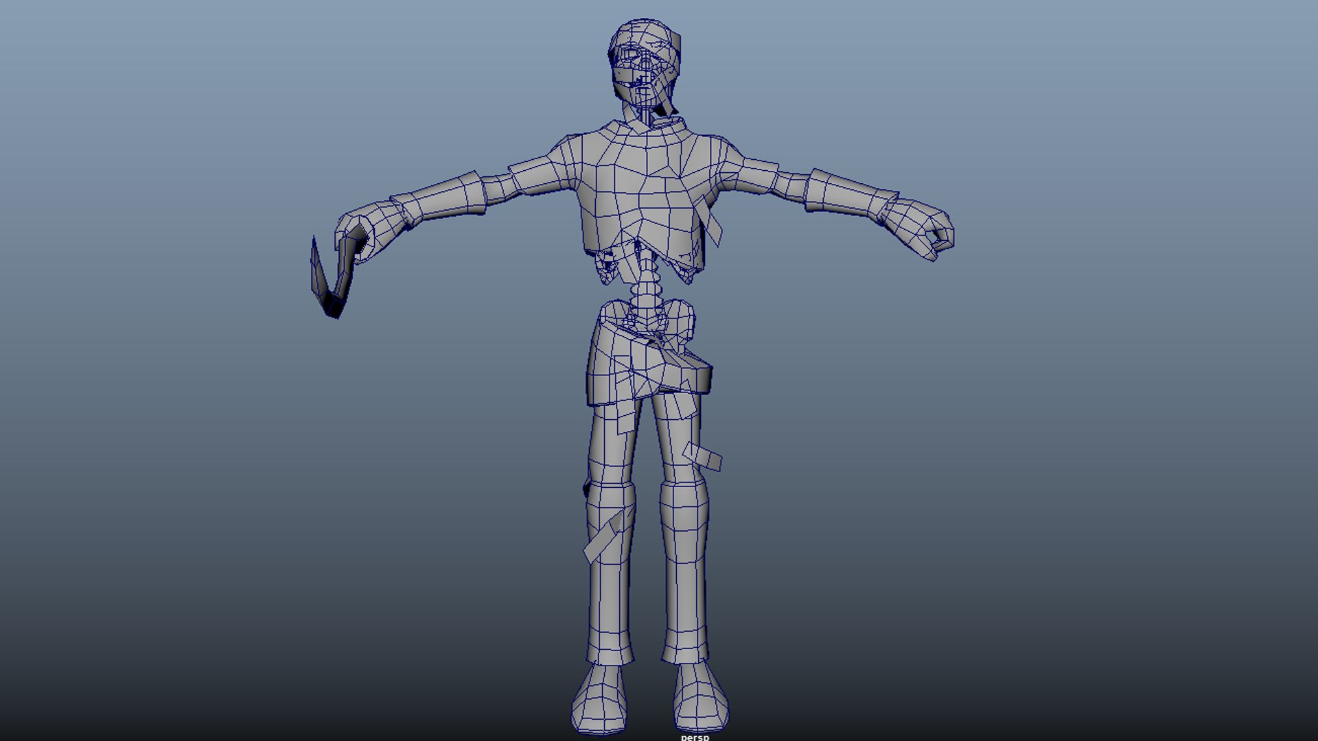 Skelton Attack Animatios 3D model - TurboSquid 1868086