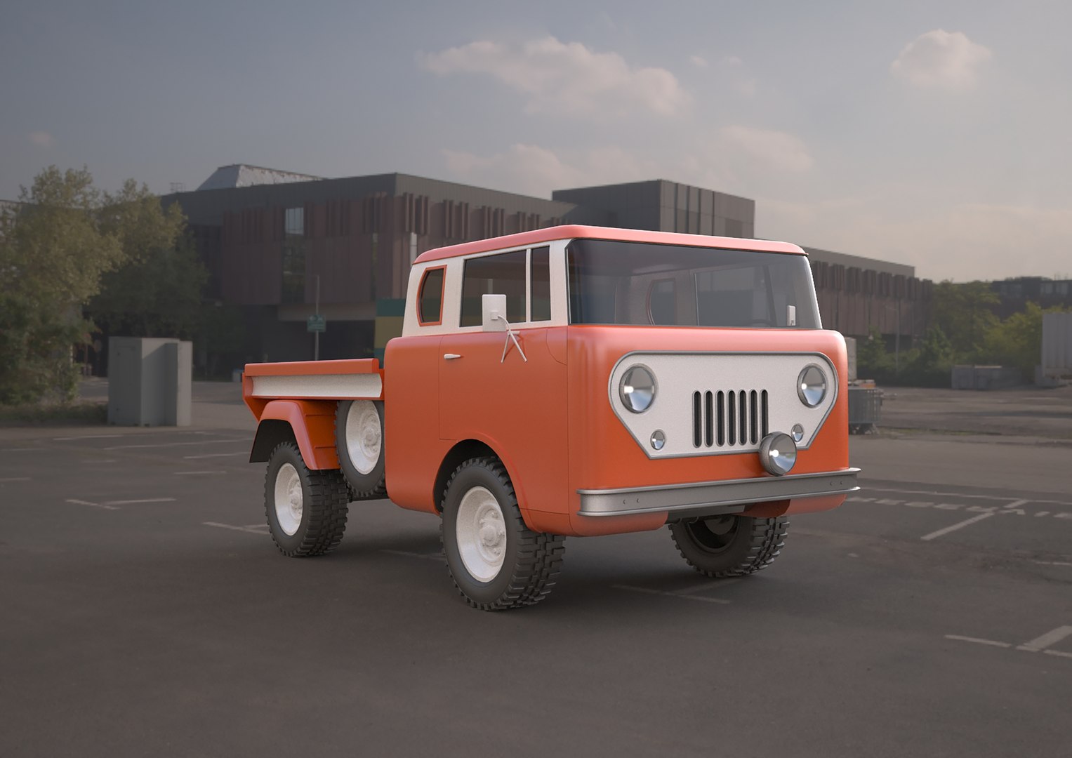 Jeep Fc 150 Classic 3D Model - TurboSquid 1696732