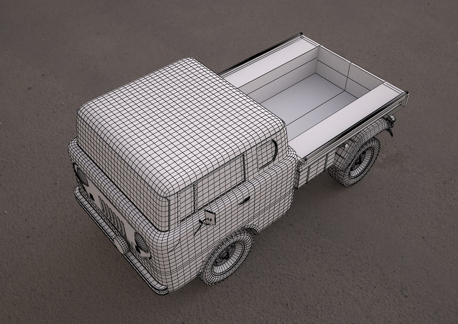 Jeep Fc 150 Classic 3D Model - TurboSquid 1696732