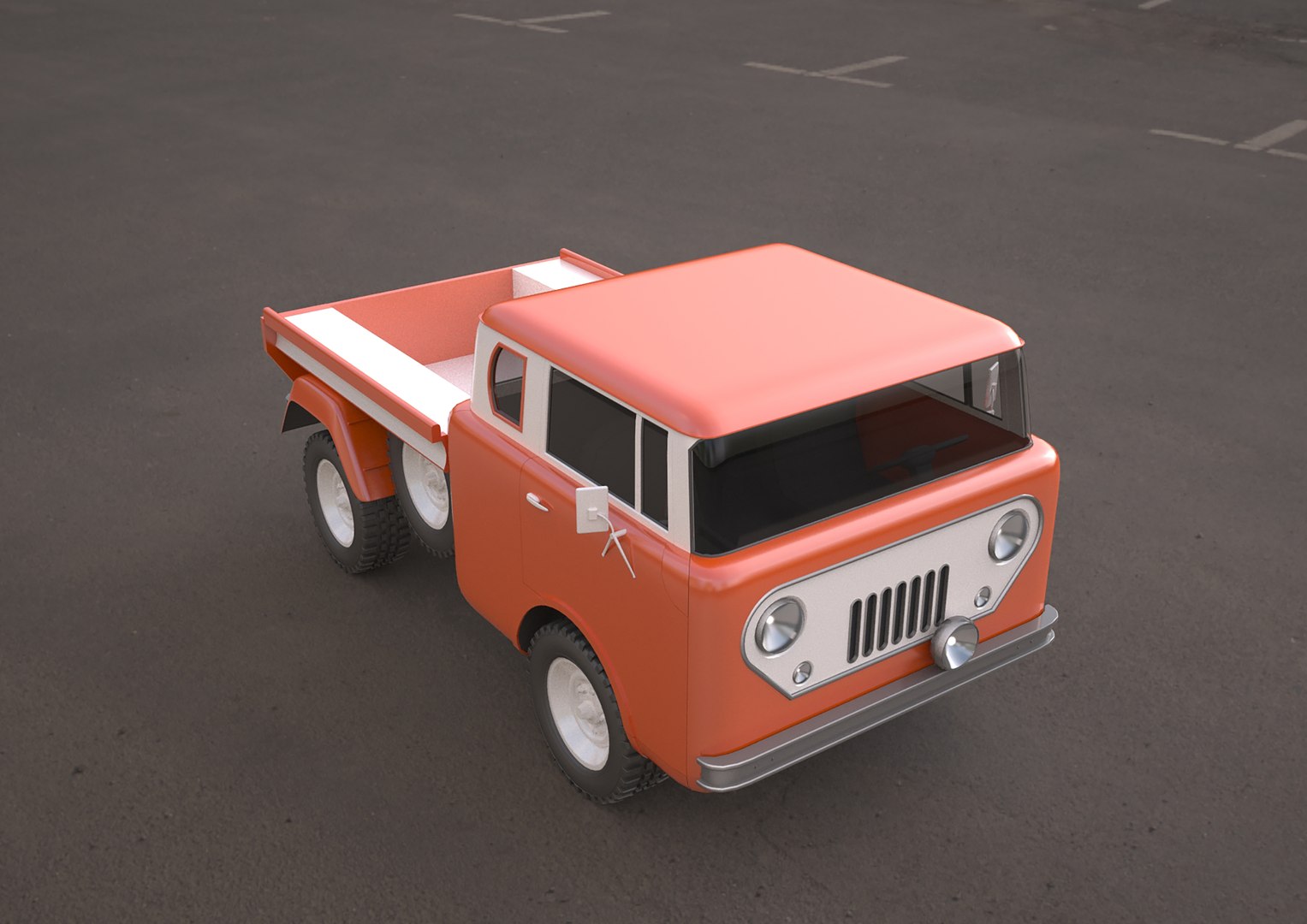 Jeep Fc 150 Classic 3D Model - TurboSquid 1696732