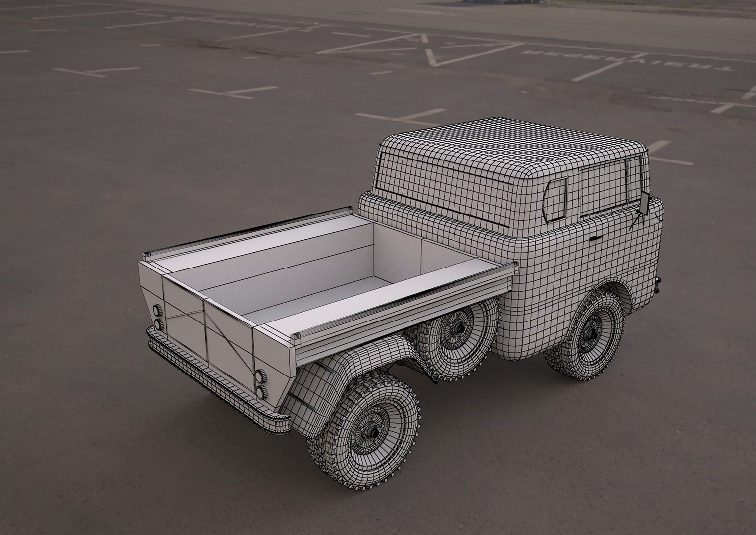 Jeep Fc 150 Classic 3D Model - TurboSquid 1696732