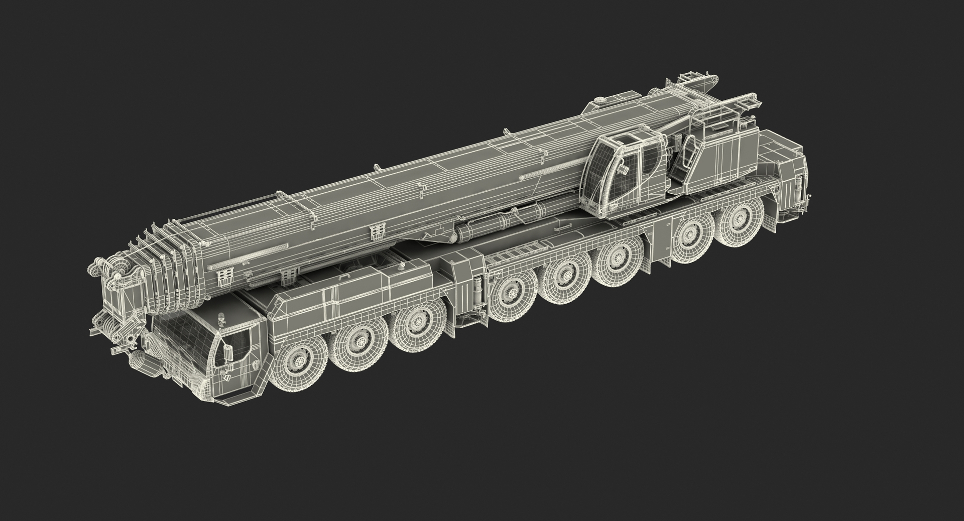 3D liebherr ltm 1450 81 - TurboSquid 1395295