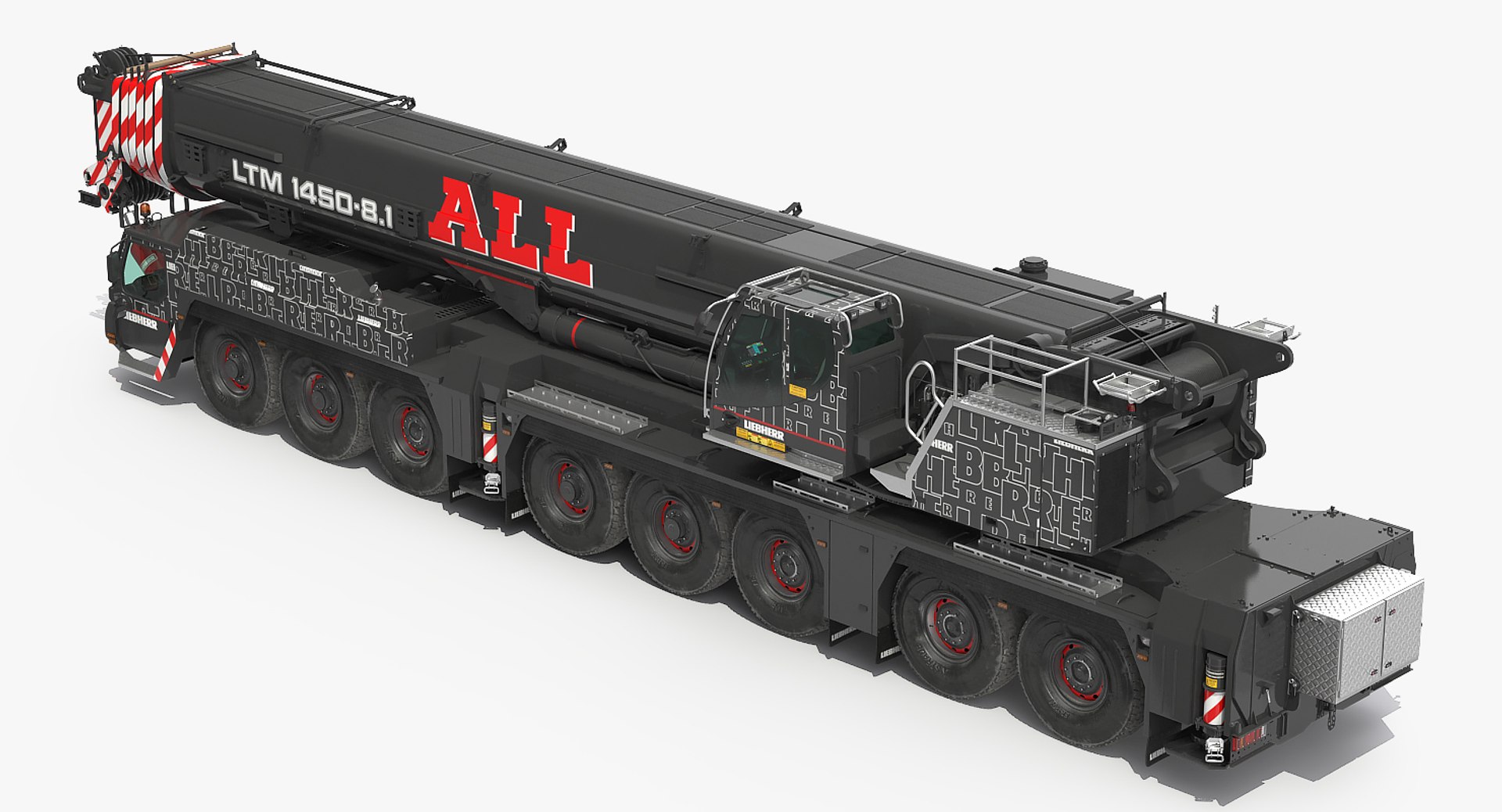 3D liebherr ltm 1450 81 - TurboSquid 1395295