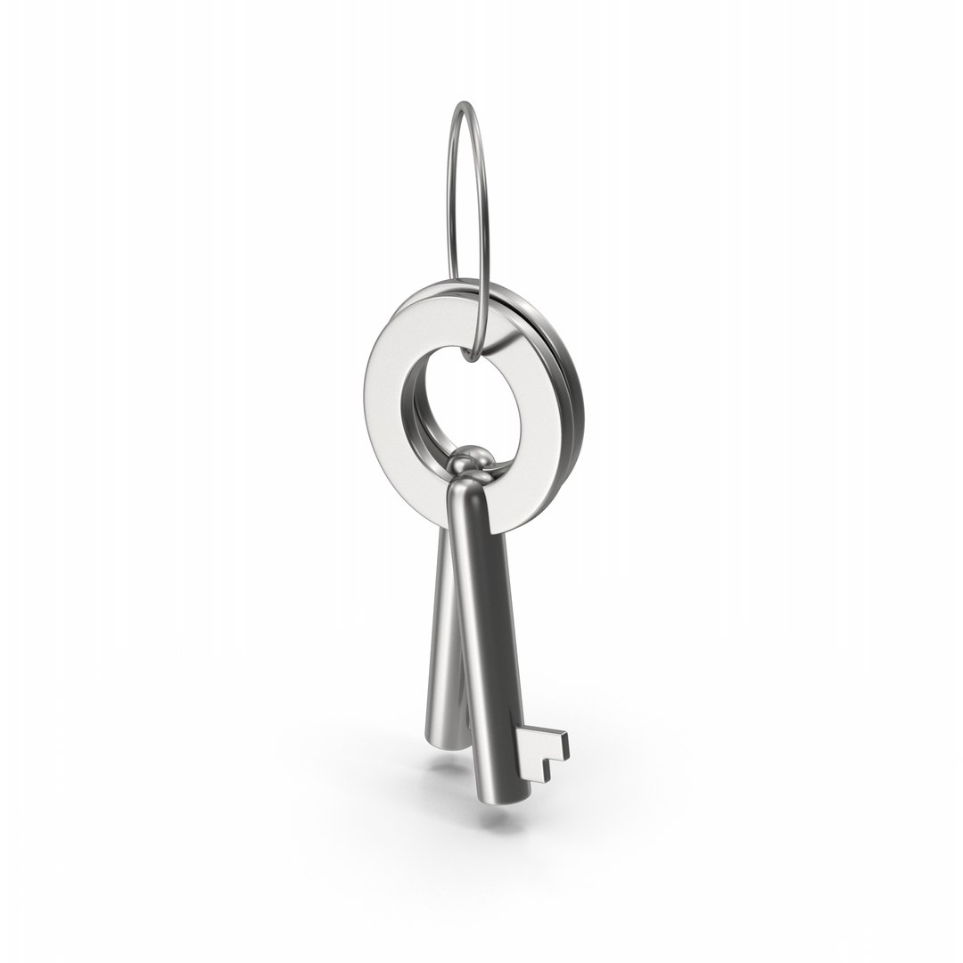 3D Hanging Handcuff Keys Model - TurboSquid 2156537