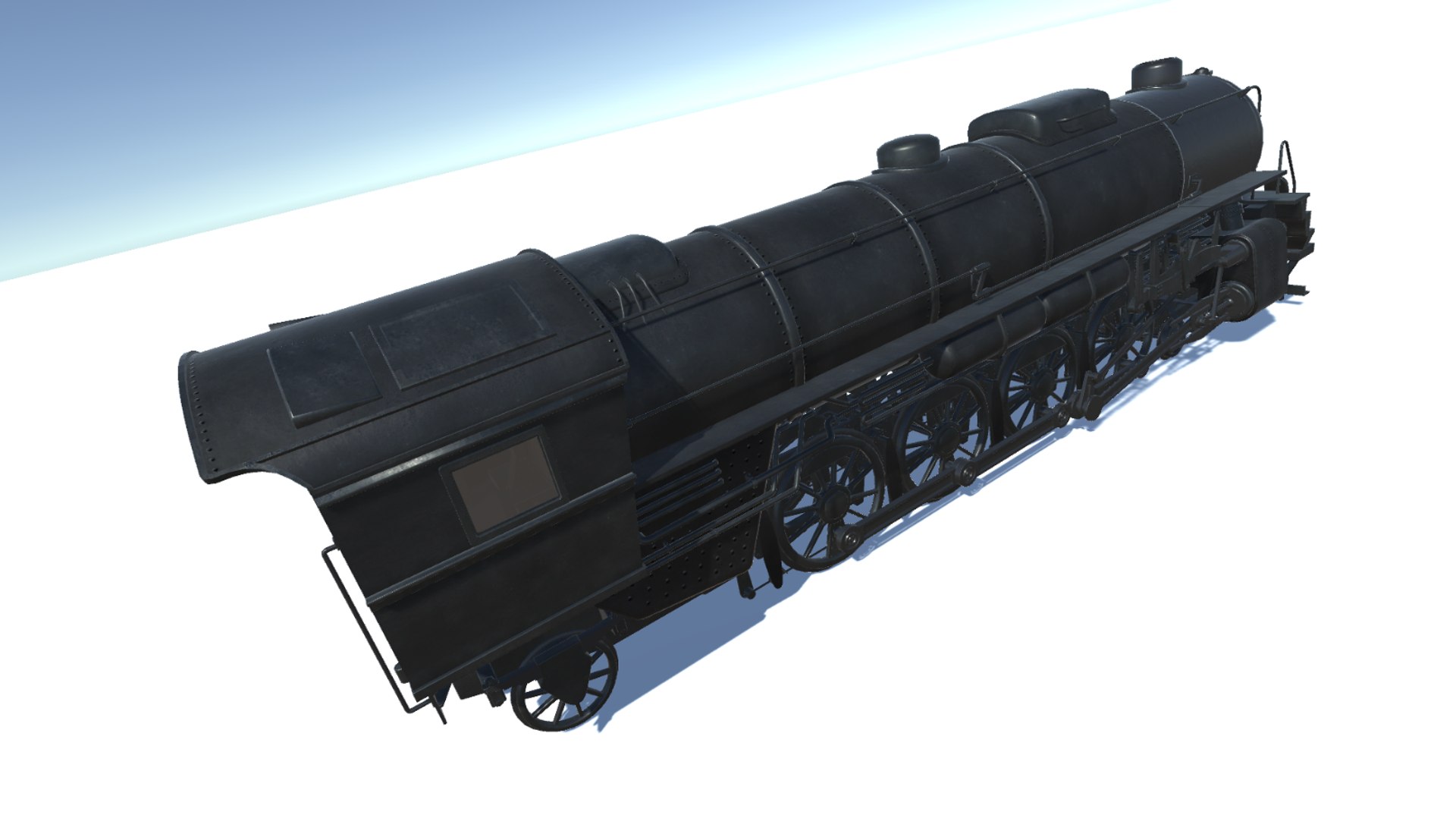 3D Steam Train Model - TurboSquid 1166089