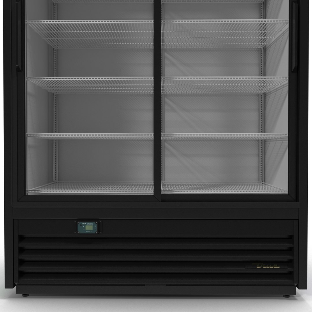 3d sprite double door display model