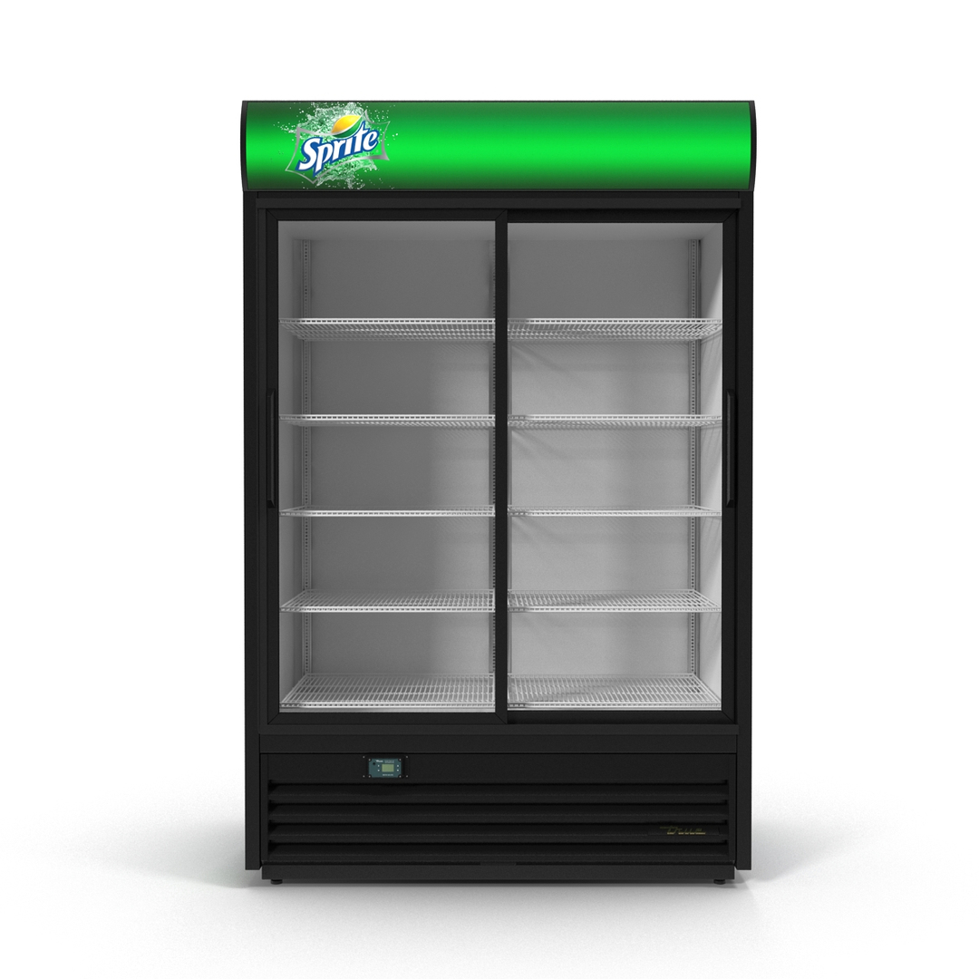 3D модель Sprite Холодильник с двумя дверями - TurboSquid 924961