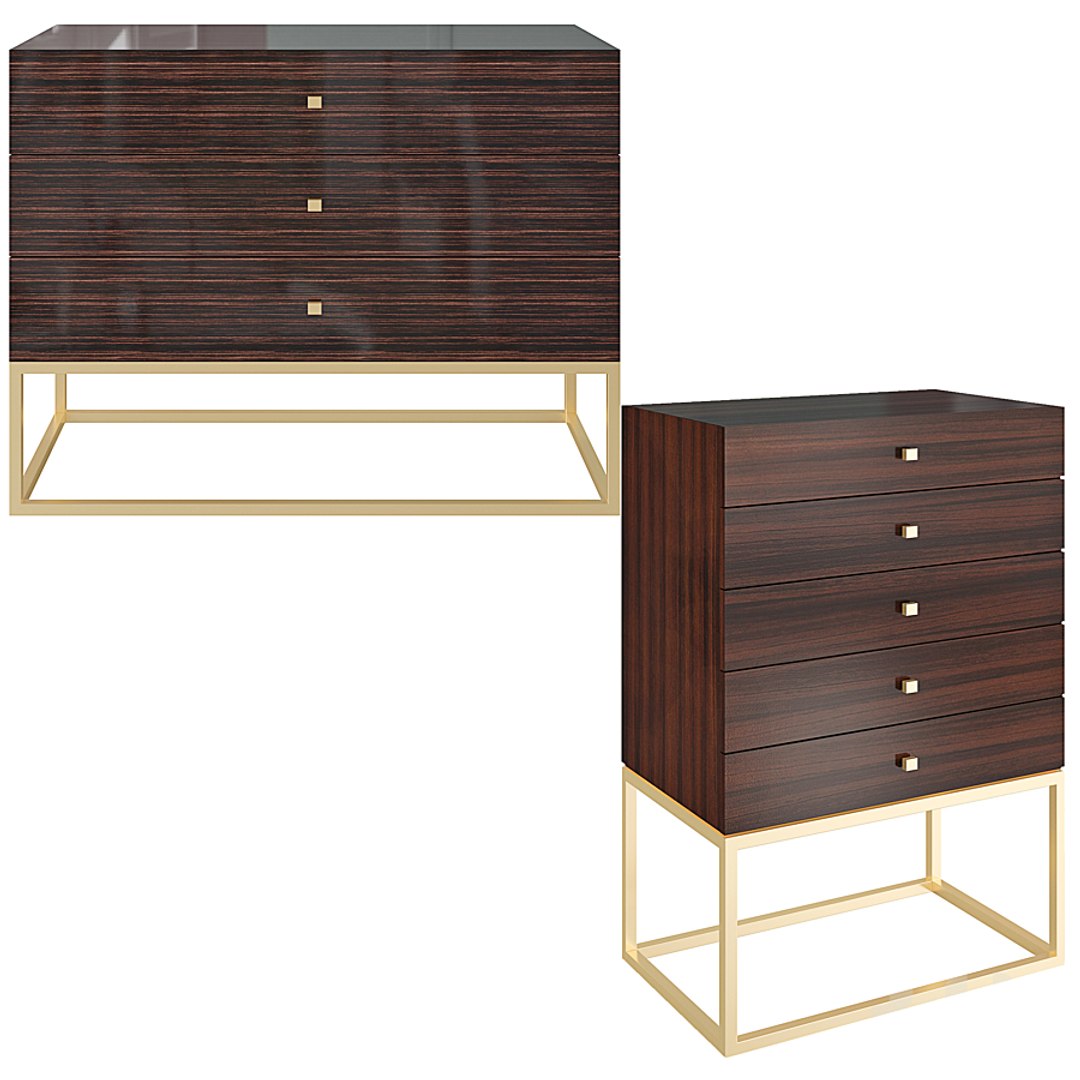 Chest Of Drawers Ester 3D Model - TurboSquid 1854955