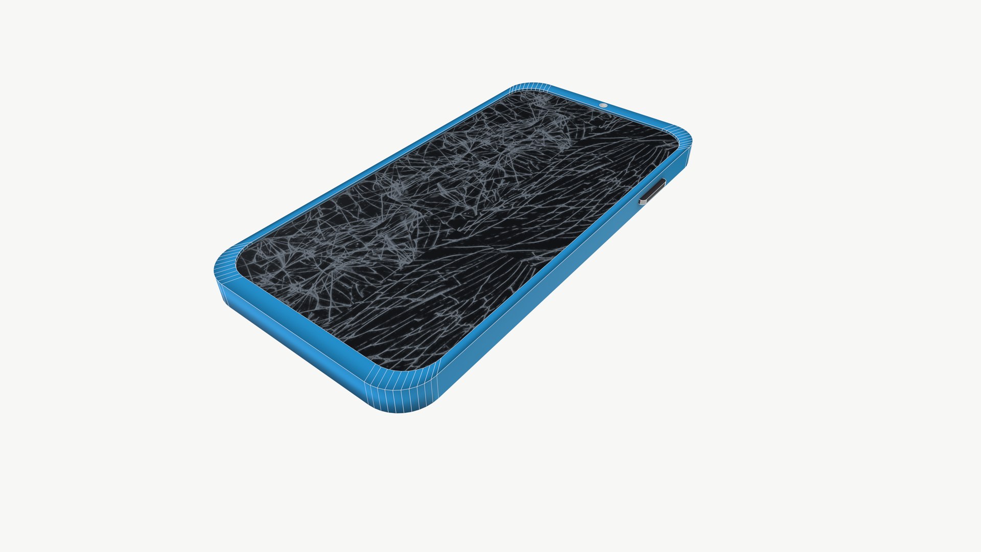 Broken Mobile 3D Model - TurboSquid 2279418