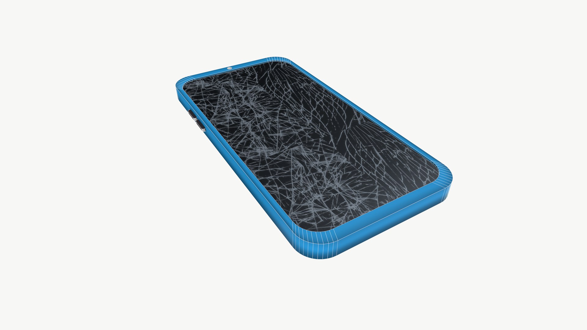 Broken Mobile 3D Model - TurboSquid 2279418
