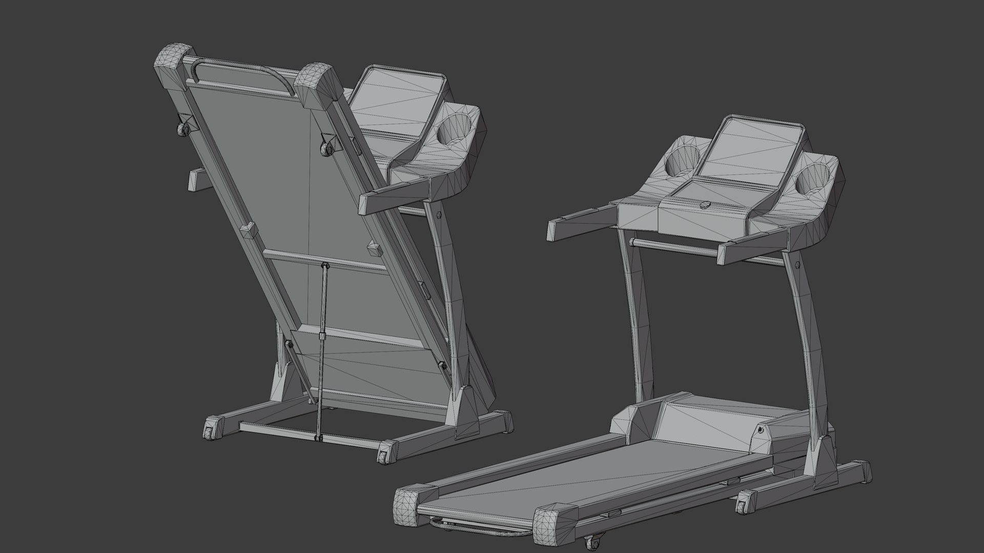 Treadmill Model - TurboSquid 2248678