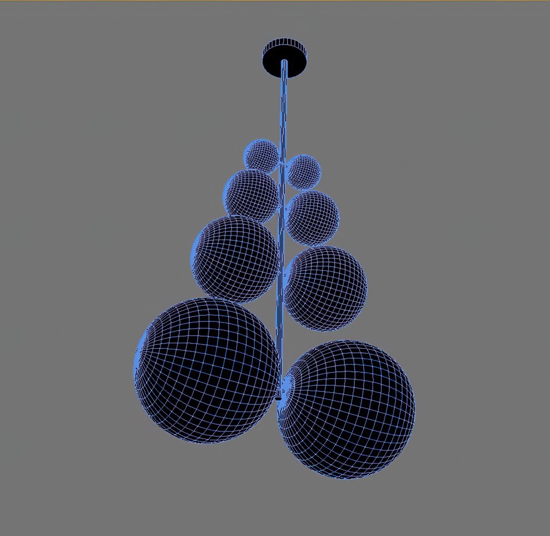 3D Atelier Areti - Perspective Ceiling Light - TurboSquid 2252260