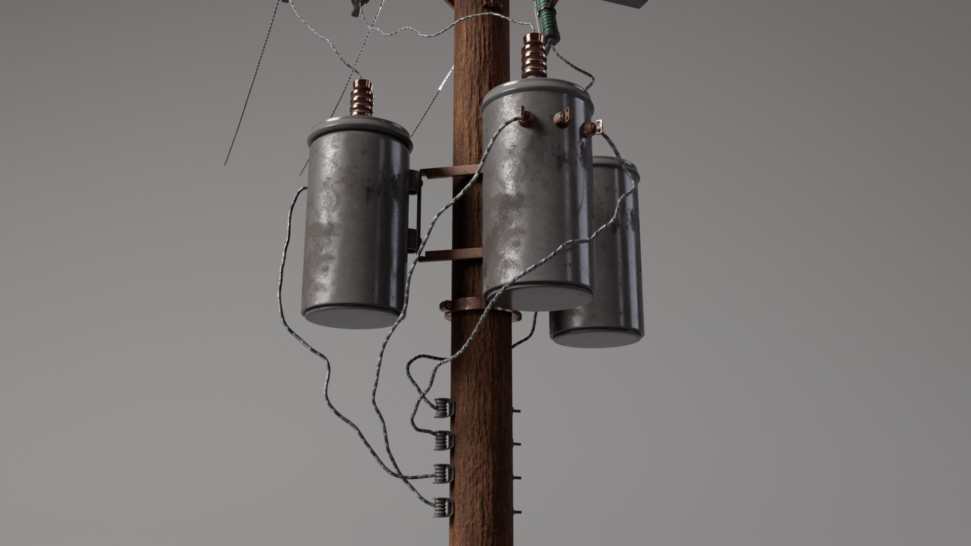 Street Light Poles Bundle Pack 2x1 Model - TurboSquid 2388431