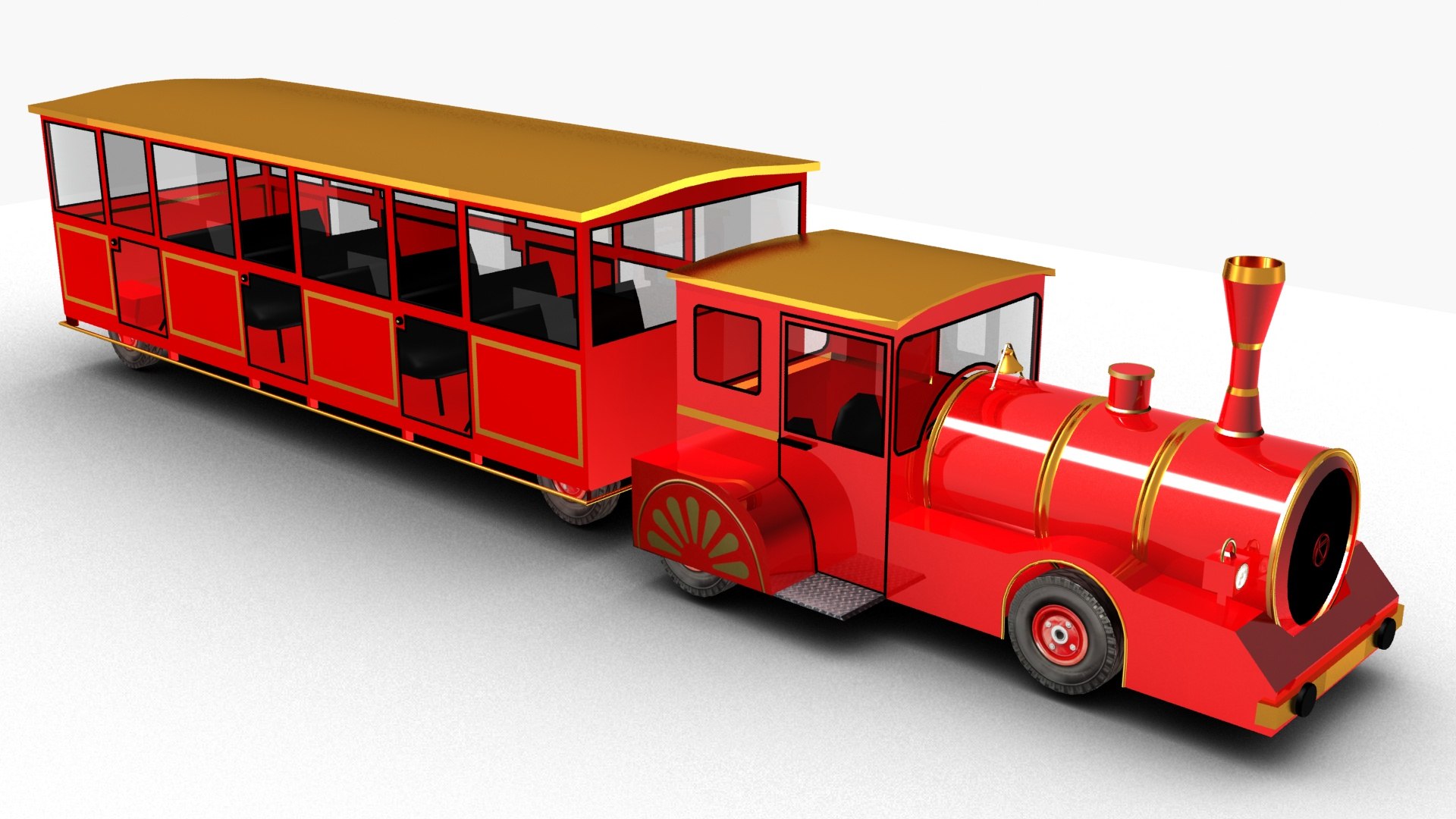 3D Tourist Train Mount - TurboSquid 2227641
