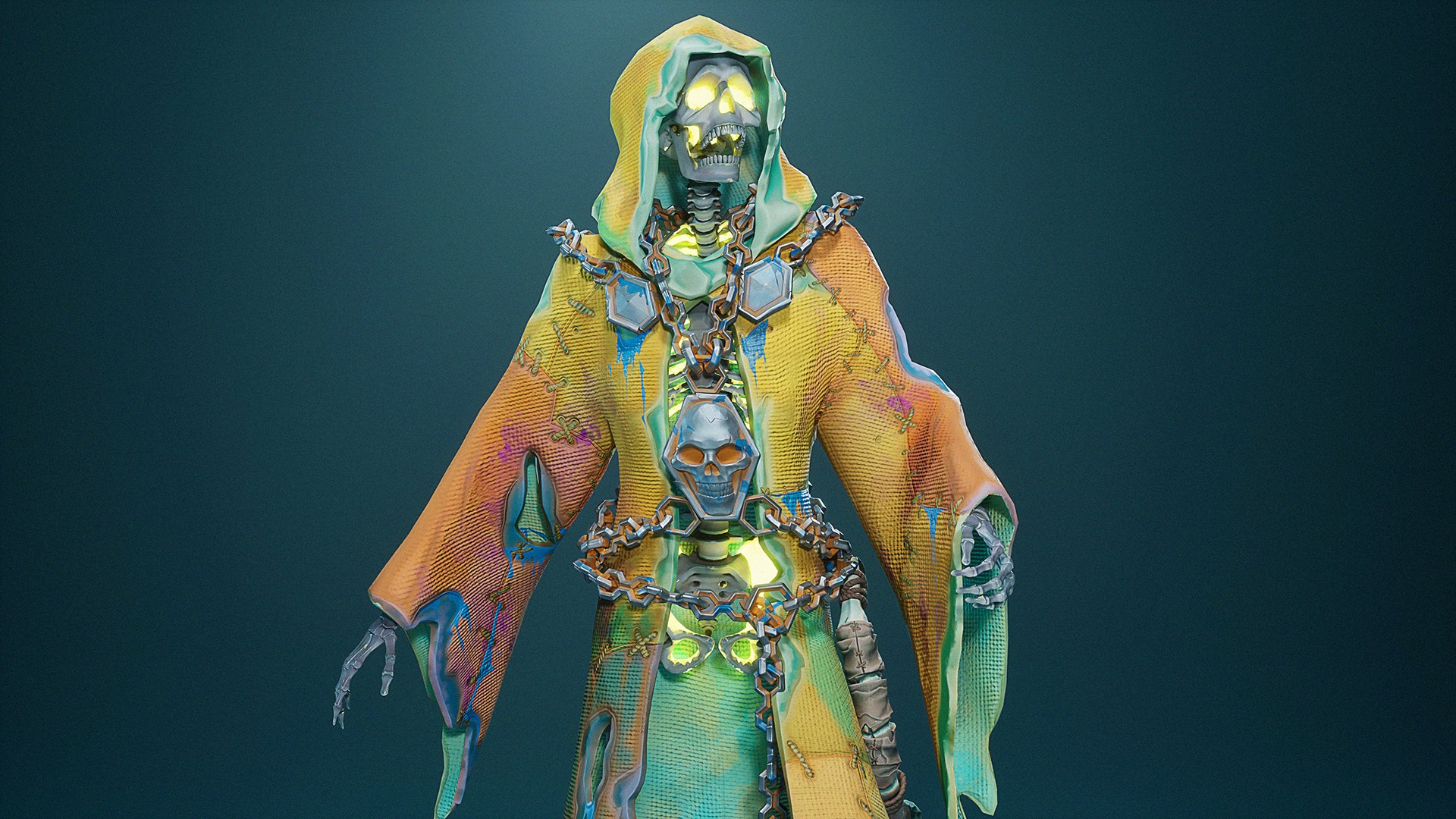 Skeleton Lich STY04 Model - TurboSquid 2421079