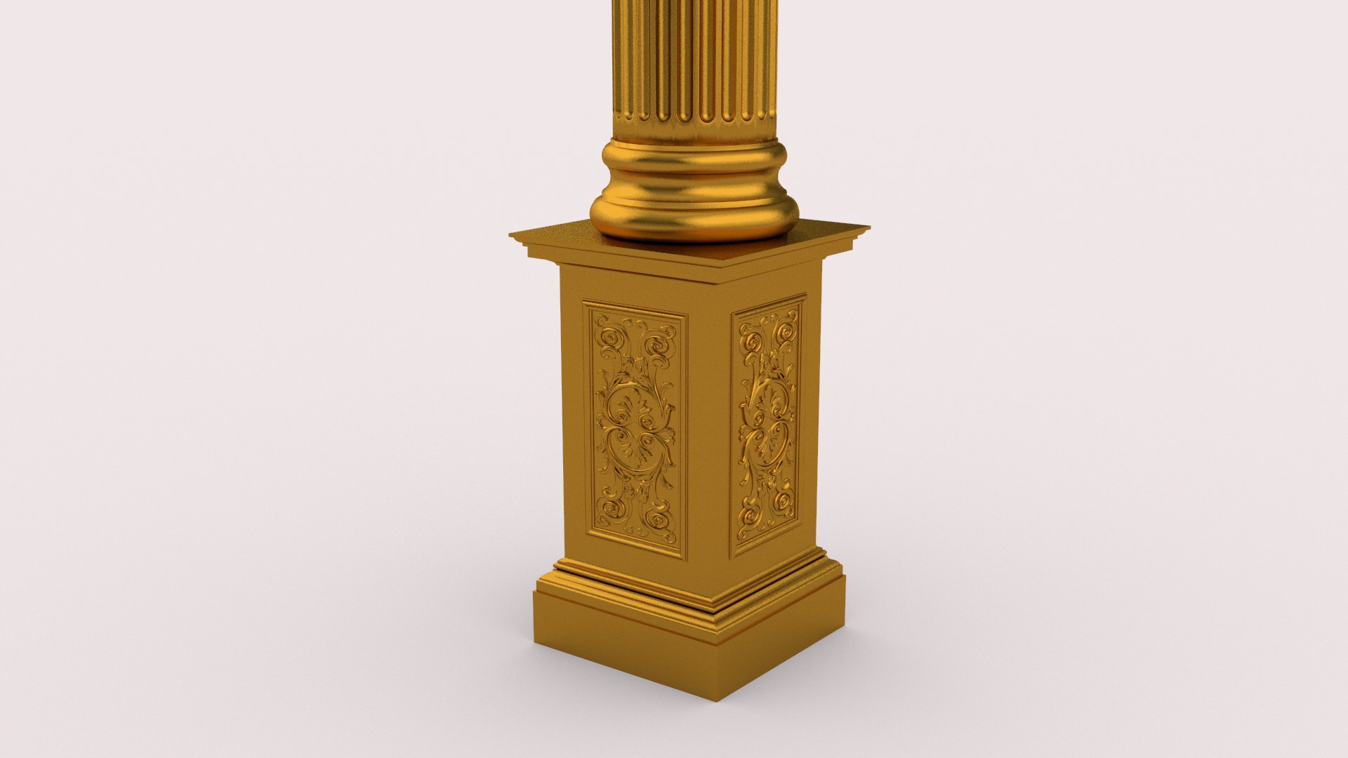 3D model Column Base - TurboSquid 1915383
