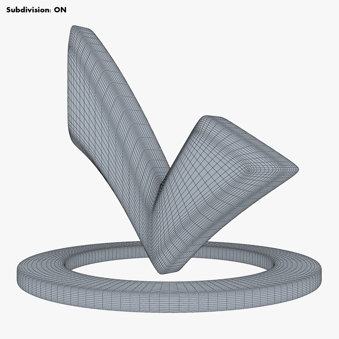 Check Mark V 2 Model - TurboSquid 2007679