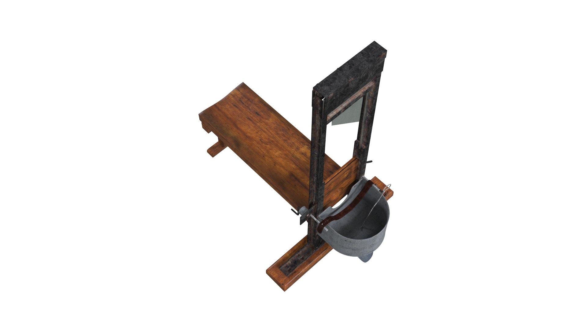 3D Pankrac nacist guillotine - TurboSquid 1974481