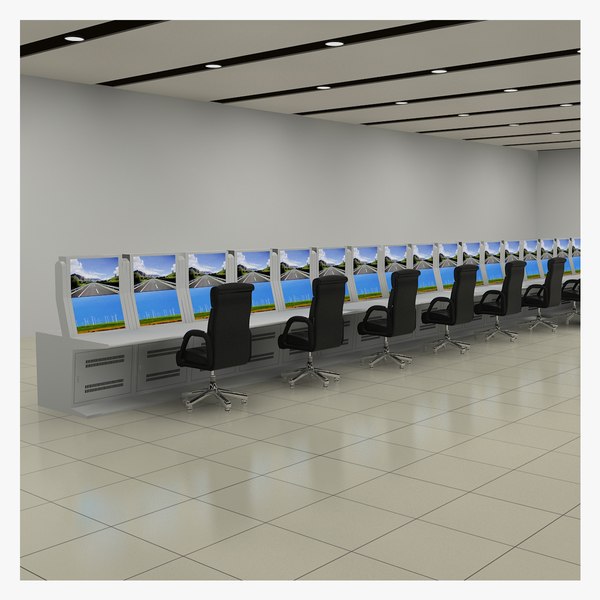control desk 3D 모델 - TurboSquid 1978245