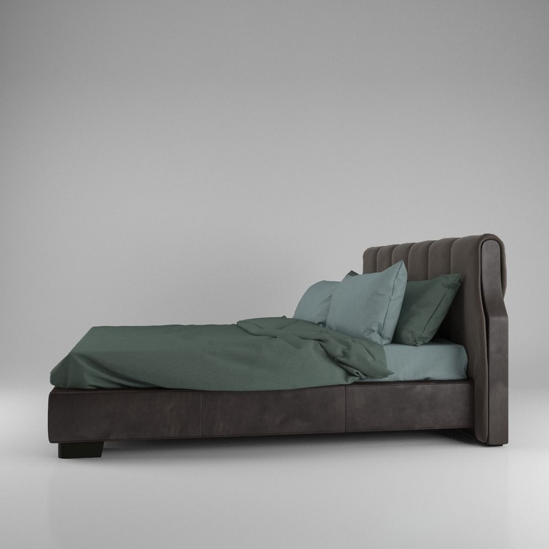 3d Model Baxter Hugo Bed Roberto