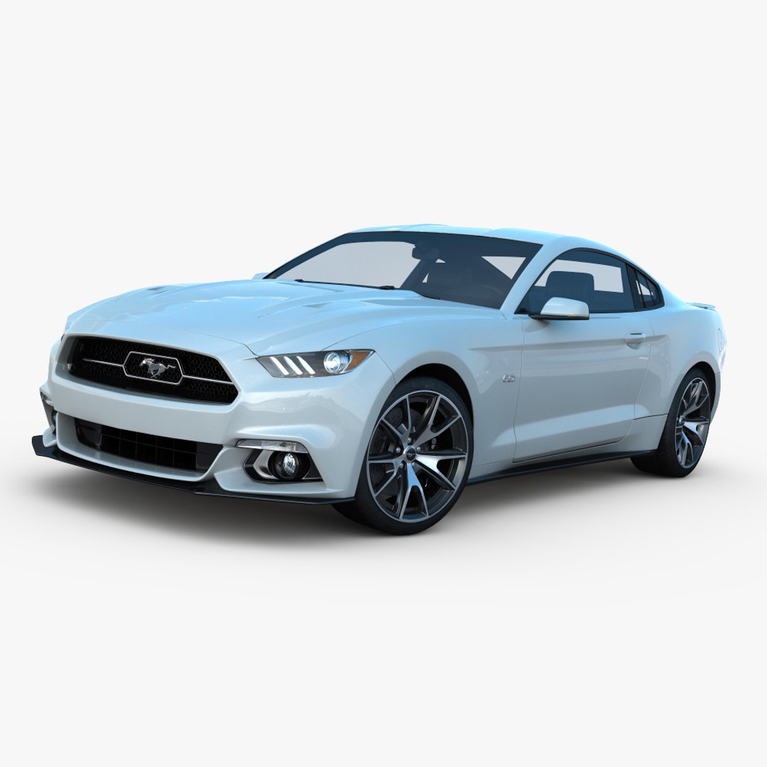 Mustang 2015 3d Model