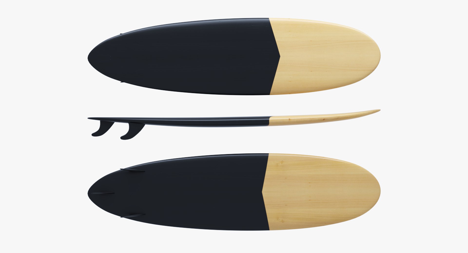 3D surfboard surfing sport model - TurboSquid 1320437