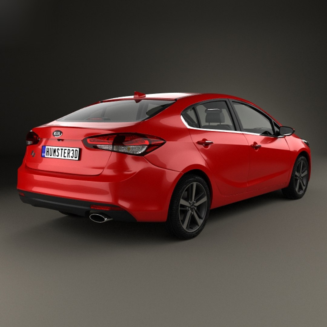 3D kia k3 2016 - TurboSquid 1298231