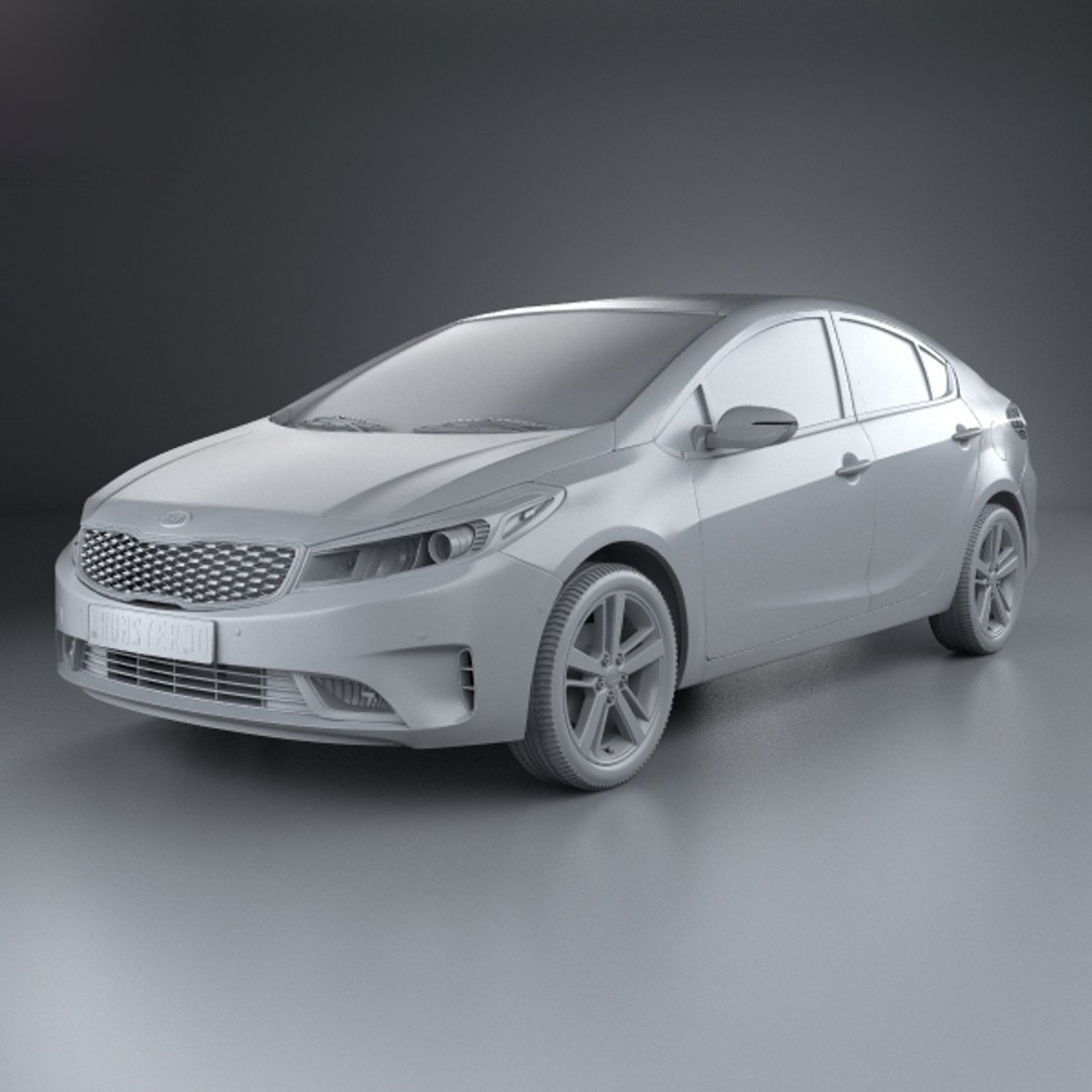 3D kia k3 2016 - TurboSquid 1298231