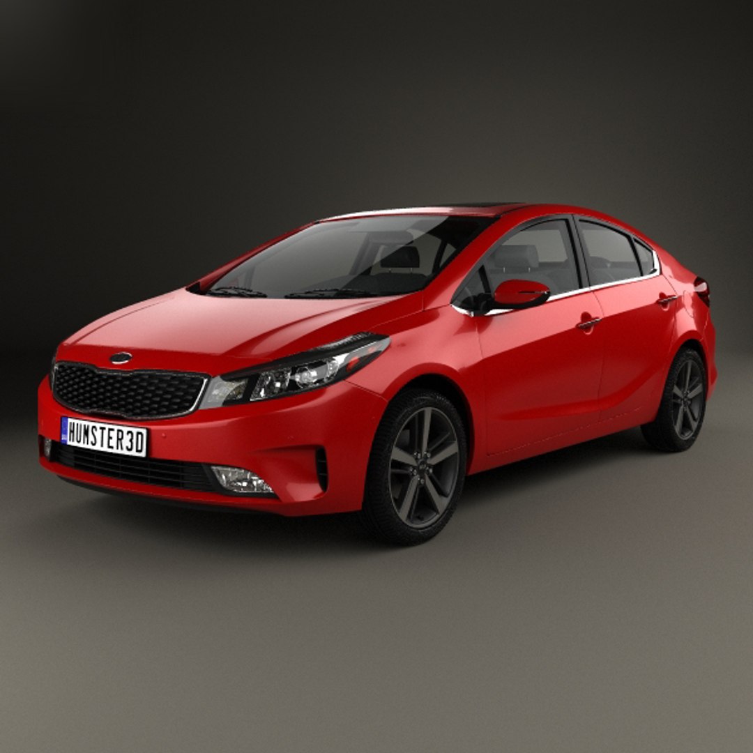 3D kia k3 2016 - TurboSquid 1298231