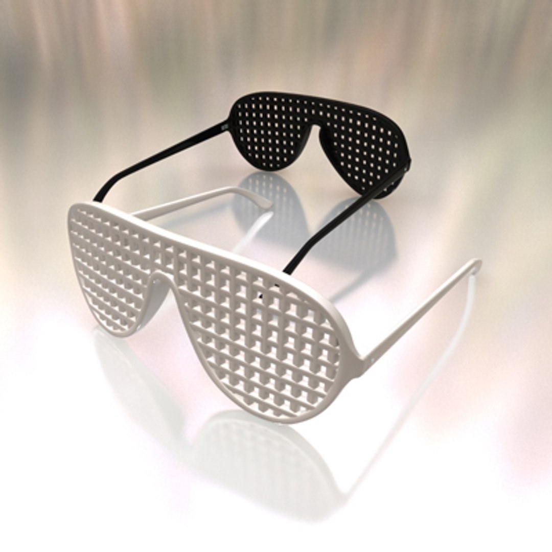Shutter Shades 3d Model