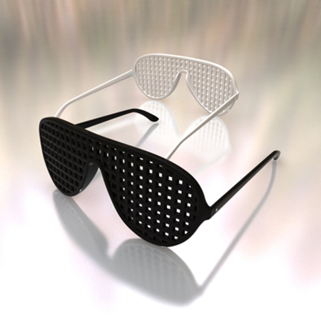 Shutter Shades 3d Model