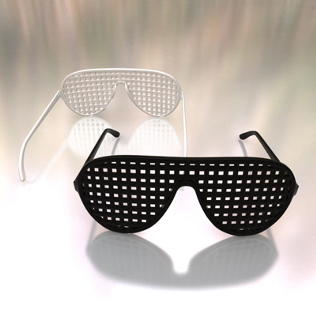 Shutter Shades 3d Model