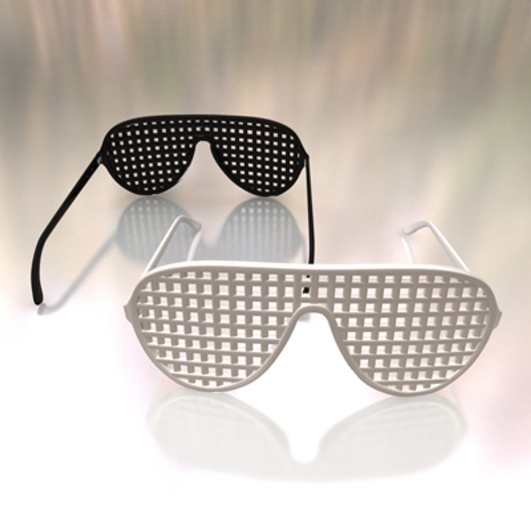 Shutter Shades 3d Model