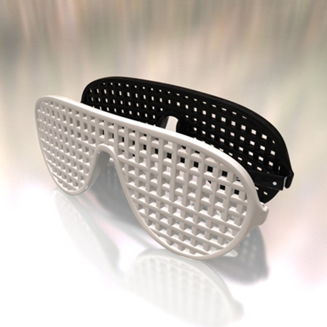 Shutter Shades 3d Model