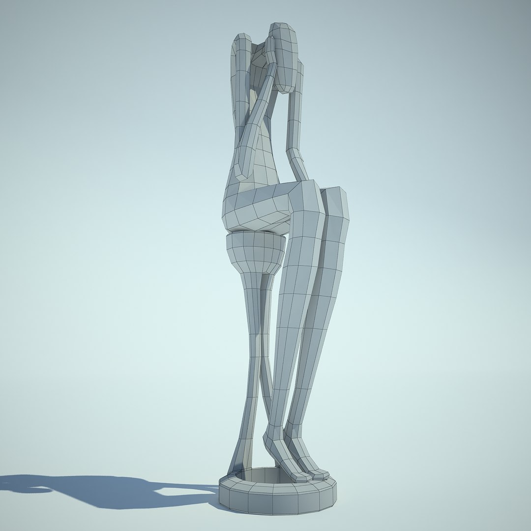 Modern Ceramic Statue Max