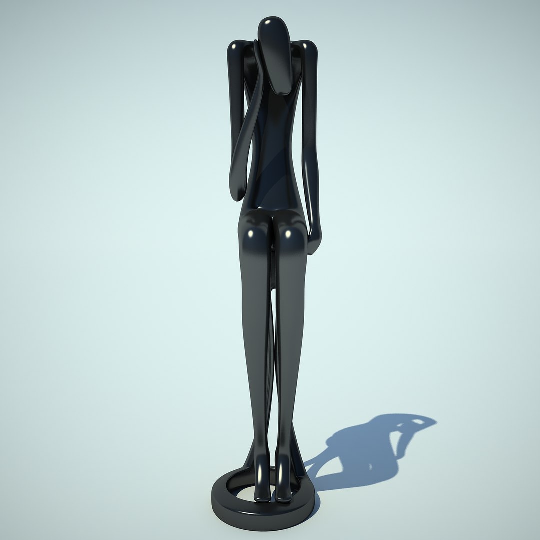 Modern Ceramic Statue Max