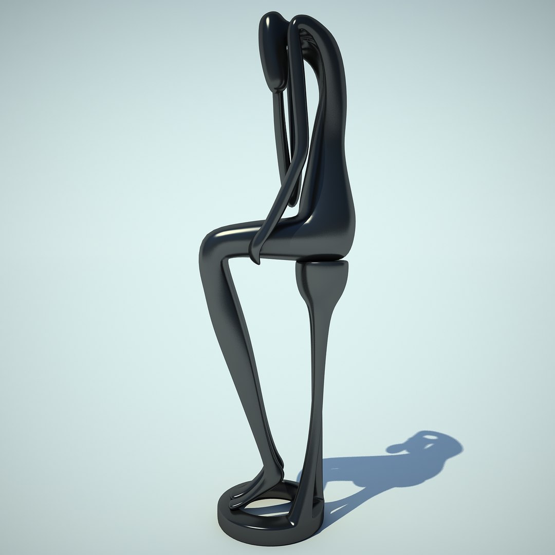 Modern Ceramic Statue Max