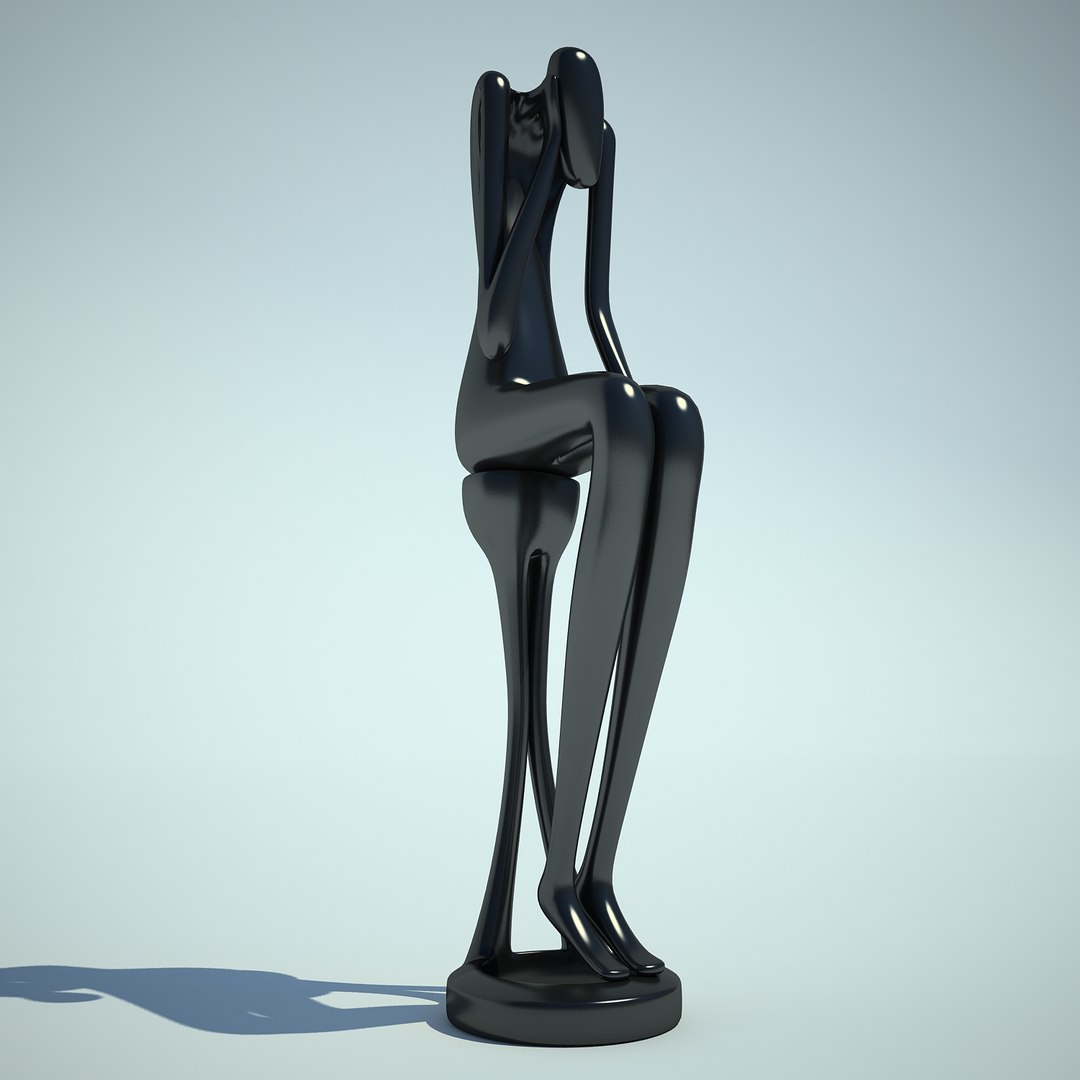 Modern Ceramic Statue Max