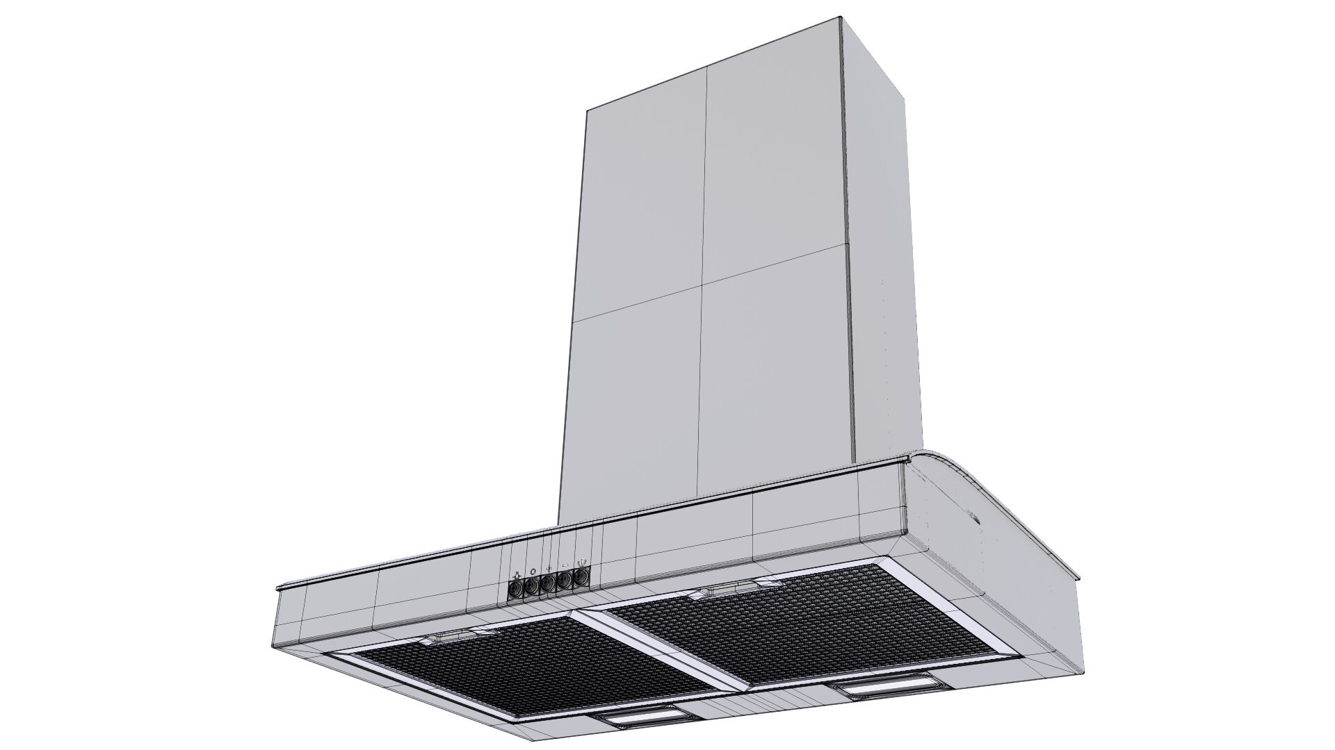 3D Modern Kitchen Chimney 6 Model - TurboSquid 1779375