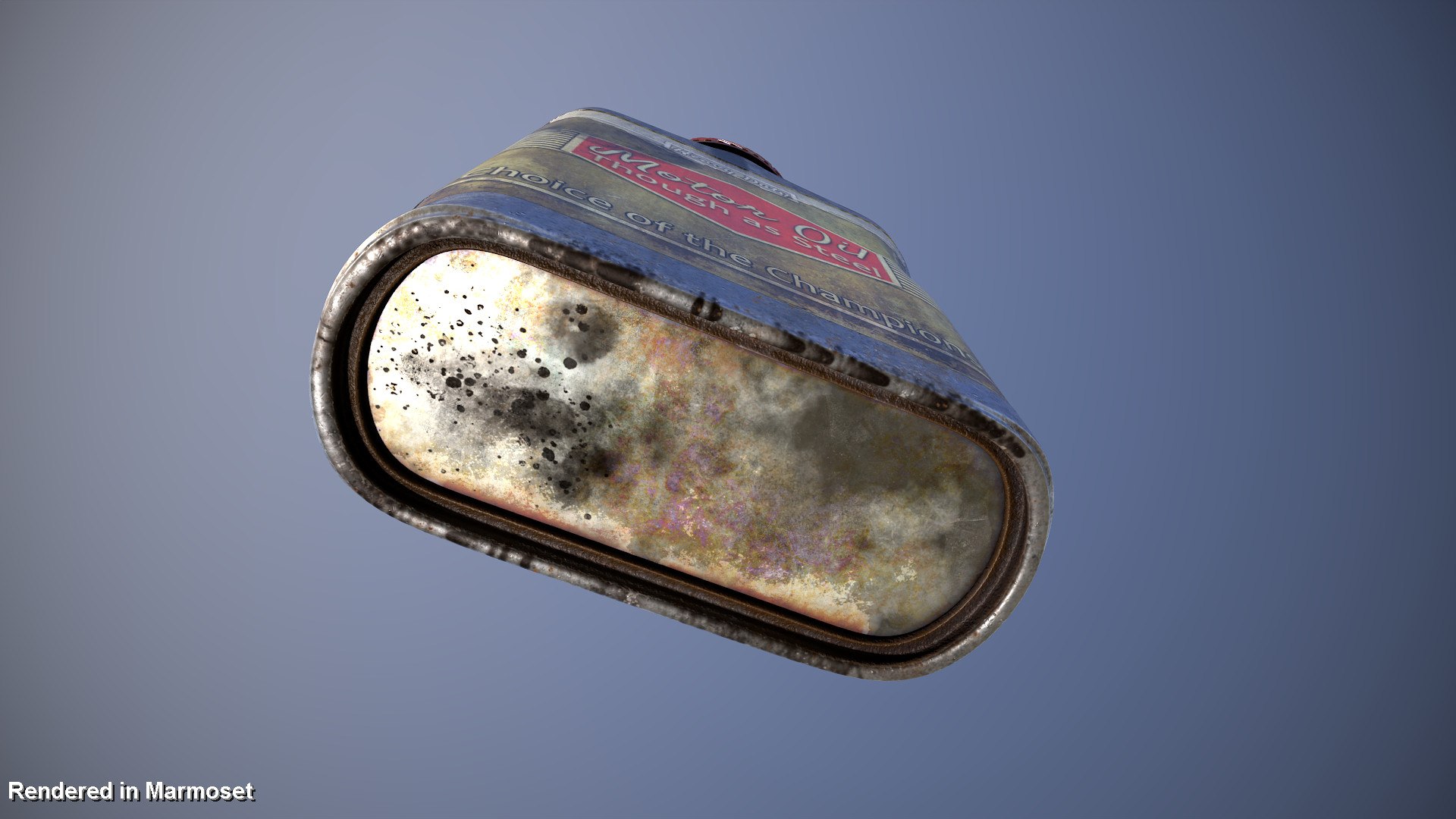 Greasy Tin Oil Can 3D Model - TurboSquid 1811826