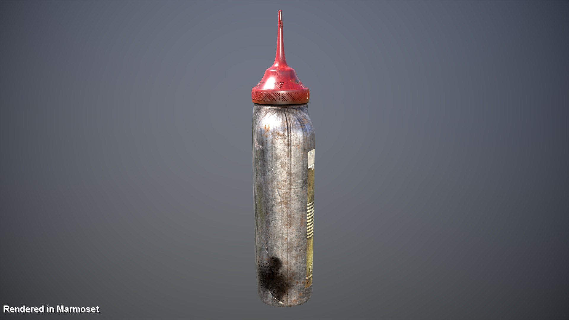 Greasy Tin Oil Can 3D Model - TurboSquid 1811826