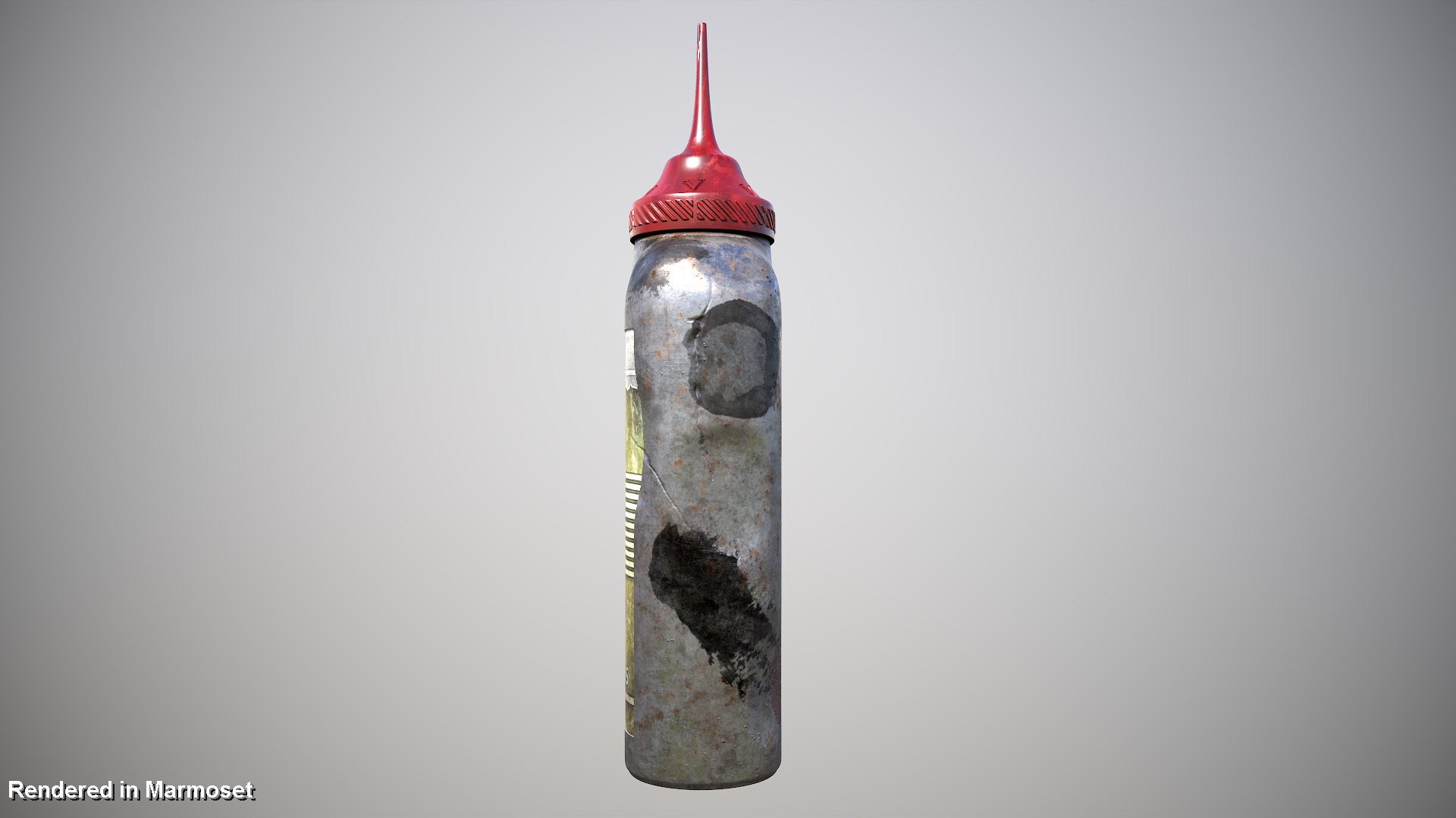 Greasy Tin Oil Can 3D Model - TurboSquid 1811826